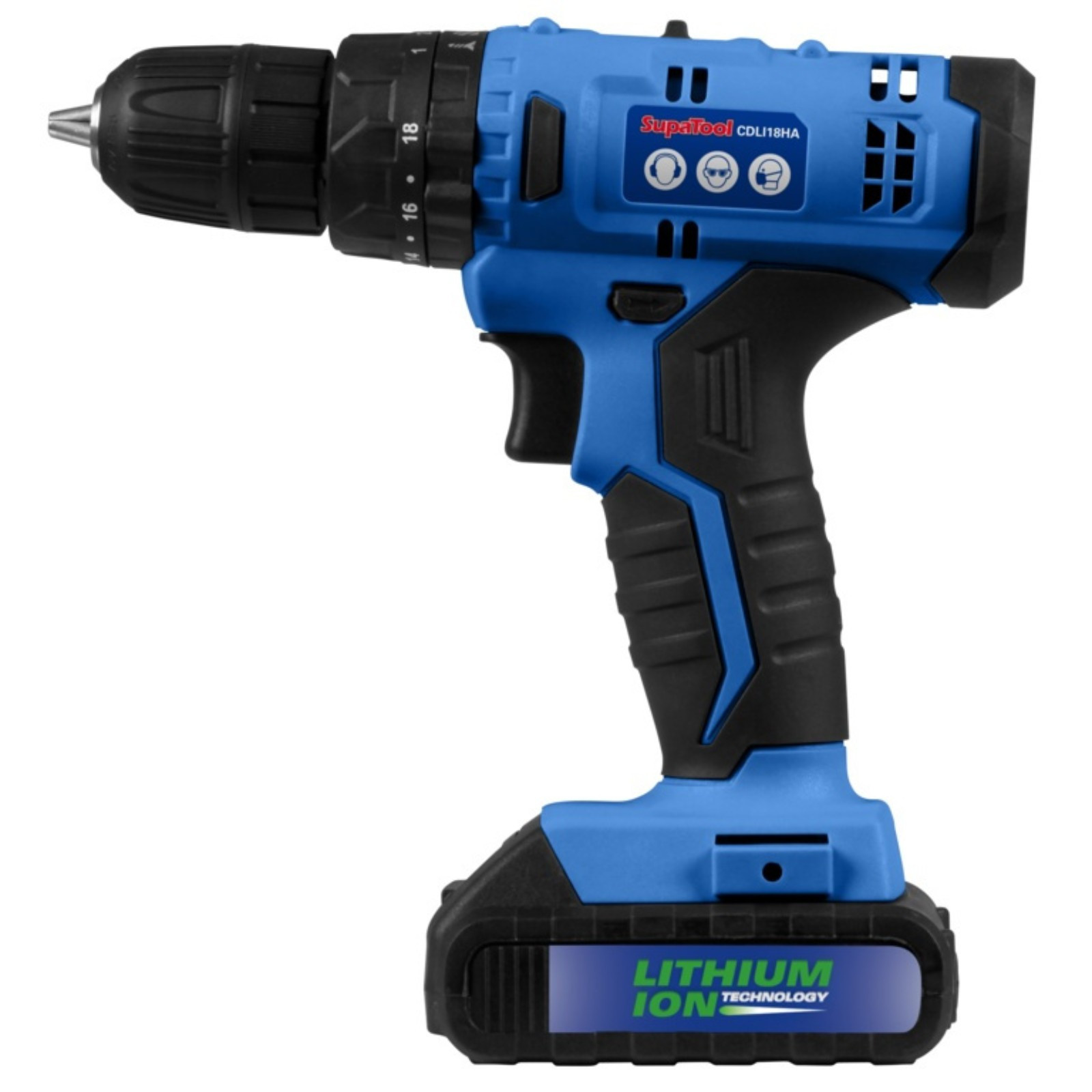 SupaTool 12v Cordless Hammer Drill & Driver - Adjustable torque ...