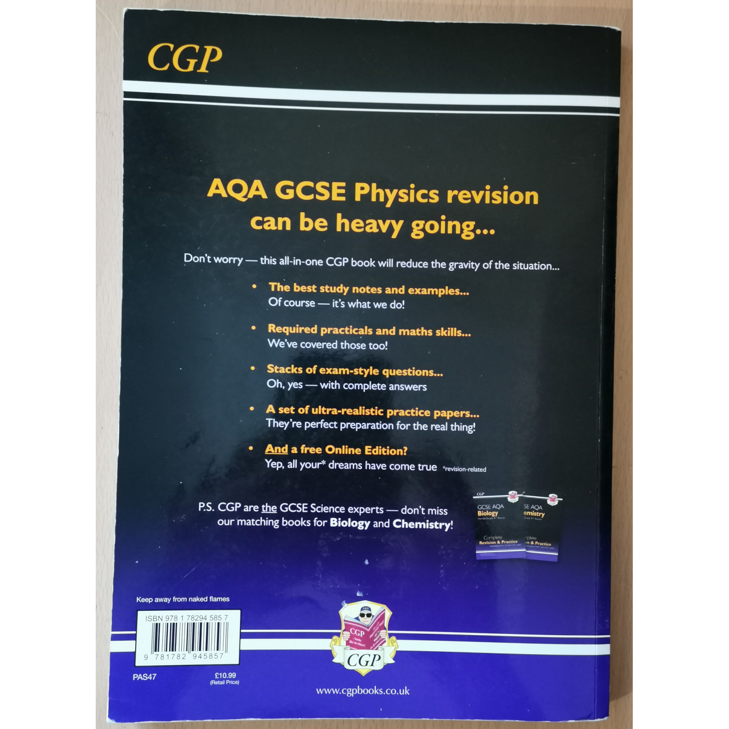 GCSE AQA Physics for the Grade 9-1 Exams Complete Revision & Practice Includes Free Online ...