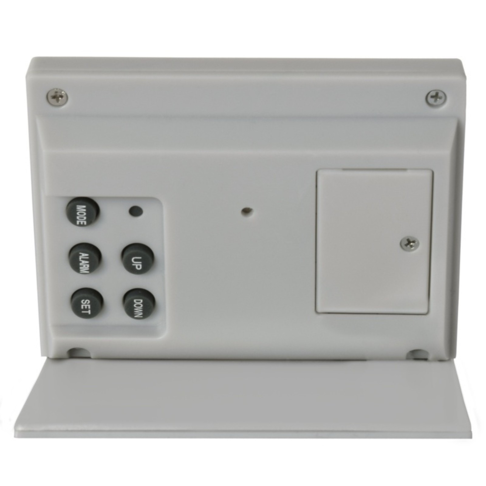 Acctim Mini Flip II Travel LCD Alarm Clock Grey | Scoopton