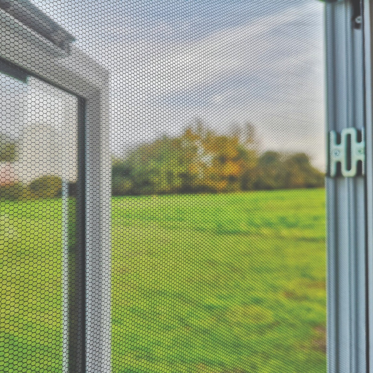 Zero In Window Fly Screen 1.3 x 1.5m hook & loop fixing tape included ...